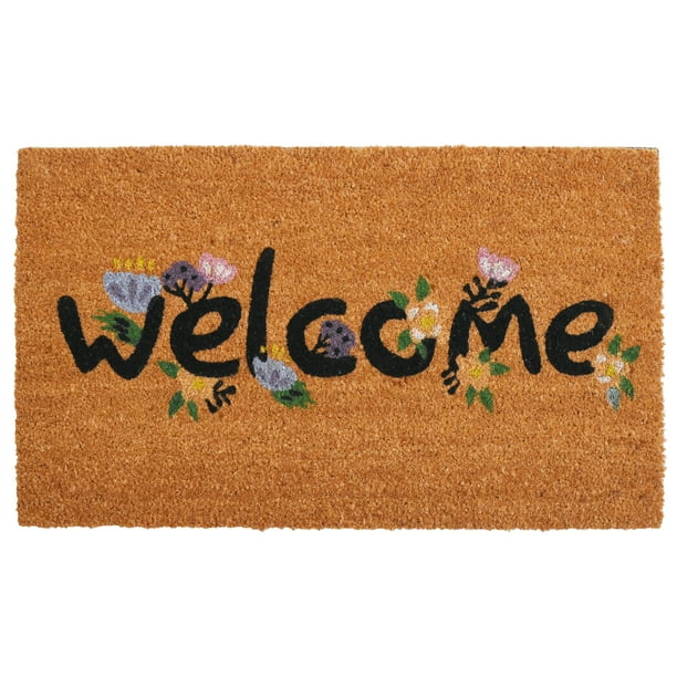 Calloway Mills Spring Welcome Outdoor Doormat - Walmart.com
