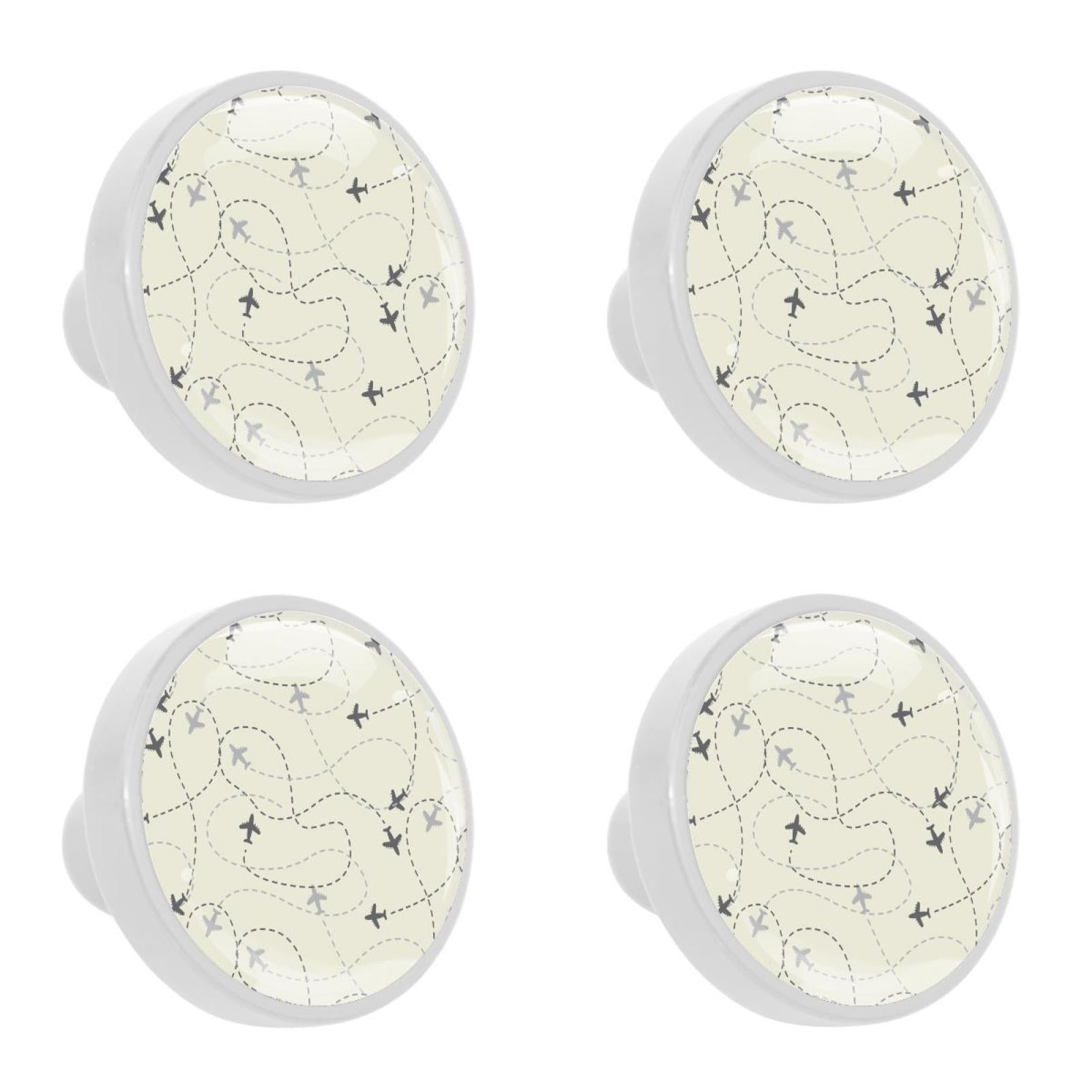 4 Pcs Airplane Route Knobs for Kitchen Cabinet Cupboard Dresser ...