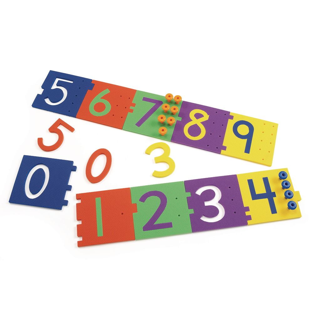Excellerations? Giant Peg Numerals - 70 Pieces - Walmart.com