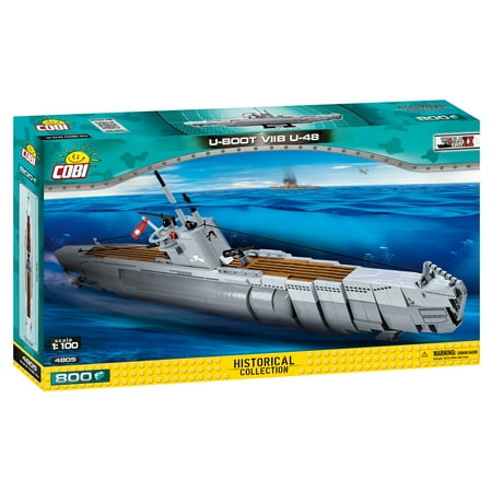 COBI Historical Collection - U-Boot VIIB U-48 Submarine - Walmart.com