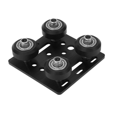 V Gantry Plate Kit, Low Friction V Wheel Plate Pulley Kit Stable Strong ...