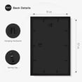 11x17 Black Wood Frame Set for Wall Art and Posters - Walmart.com