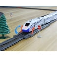 Children's High-speed Railway train track sets electrical train track ...