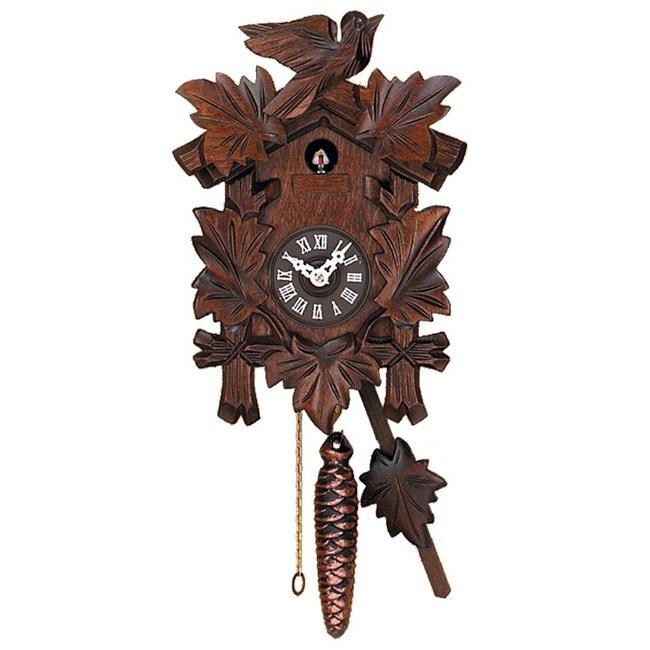 River City Cuckoo 931-10 Hand-carved Quarter Call Cuckoo Clock with ...