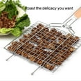 GHOJET Outdoor Stainless Steel BBQ Tool - Barbecue Fish Grilling Basket ...
