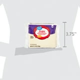 Great Value White American Singles Cheese 12 oz 16 Slices Individually ...