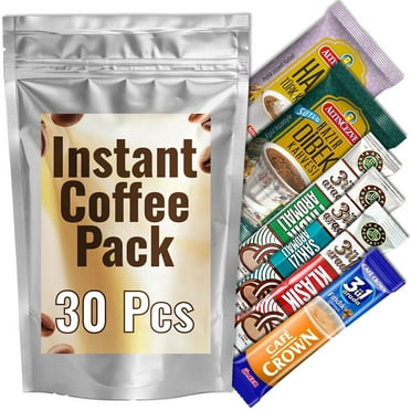 (12 Pack) Frozen Bean Frappe Blend Medium Roast, Instant Coffee Packets ...