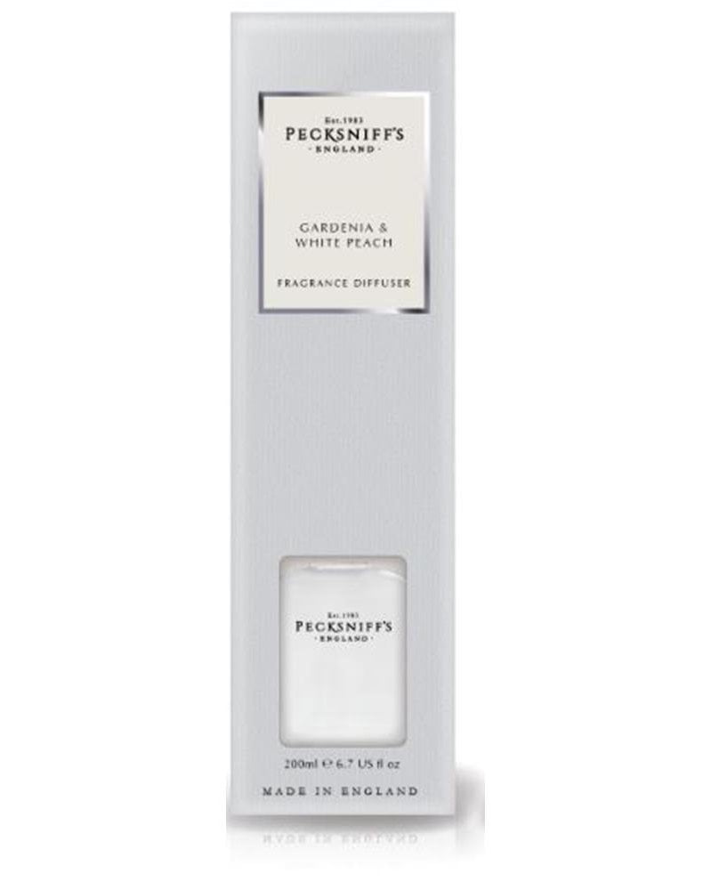 Pecksniffs Gardenia and White Peach Fragrance Diffuser Bonus Size 6.7 ...