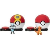 Pokémon Surprise Attack Game, Charmander vs. Riolu Action Figure Set, 2 ...