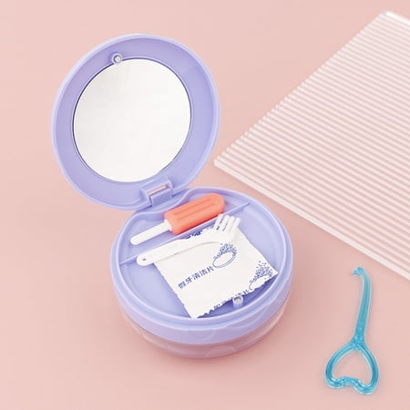 Retainer Storage Box Portable Lightweight Leak Proof 3 Layers ...