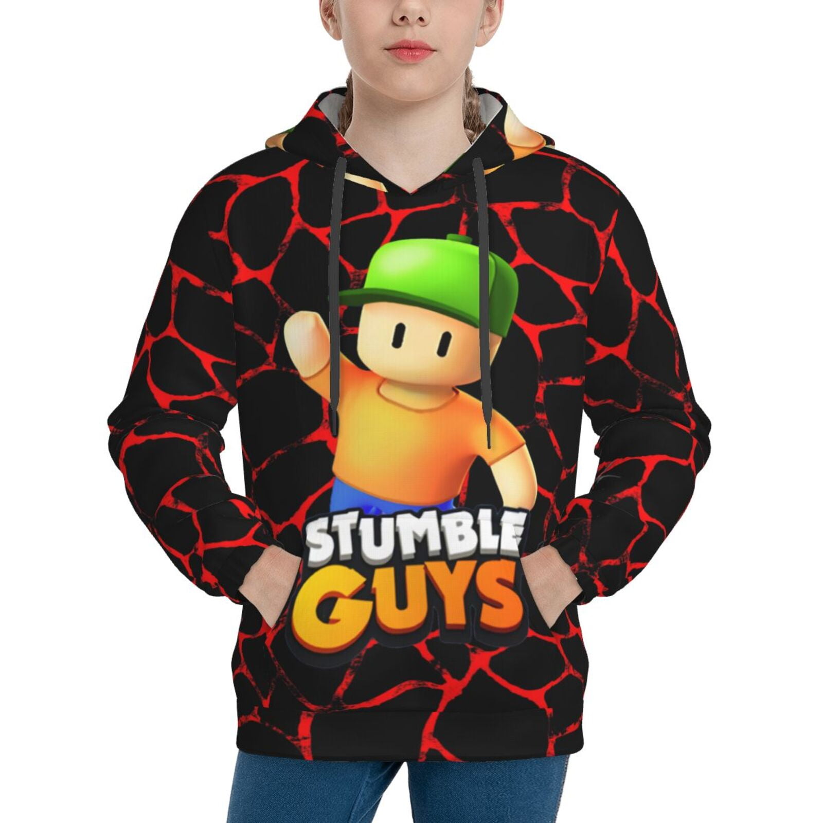 Click here for Eklgrzou Teen Hoodies Stumble Guys Children Hooded... prices