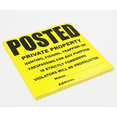 Heavy Duty Outdoor Tyvek No Trespassing Signs | Weather Resistant | 11 ...