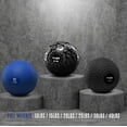 Yes4All Dynamic Slam Ball, PVC Sand Filled Medicine Ball, 10-40lbs ...