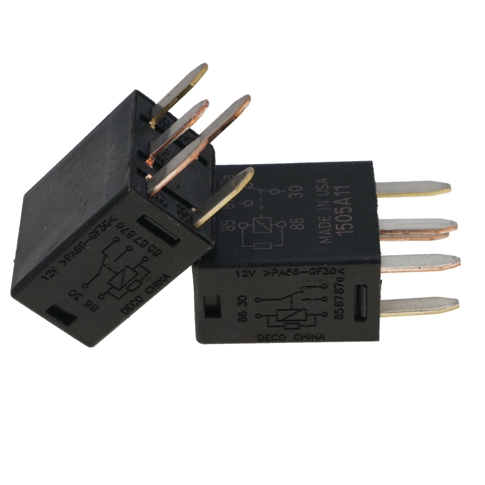 Hvacstar 2X 5 Pin Black 12077866 Relay 5810-0202, 7866 - Walmart.com