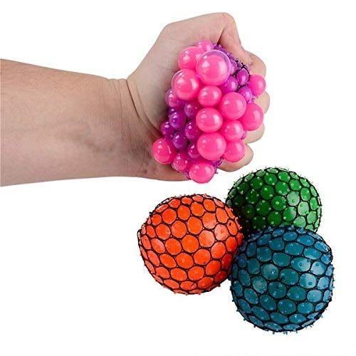 Neon Mesh Squish Ball - 3 Pack - Walmart.com
