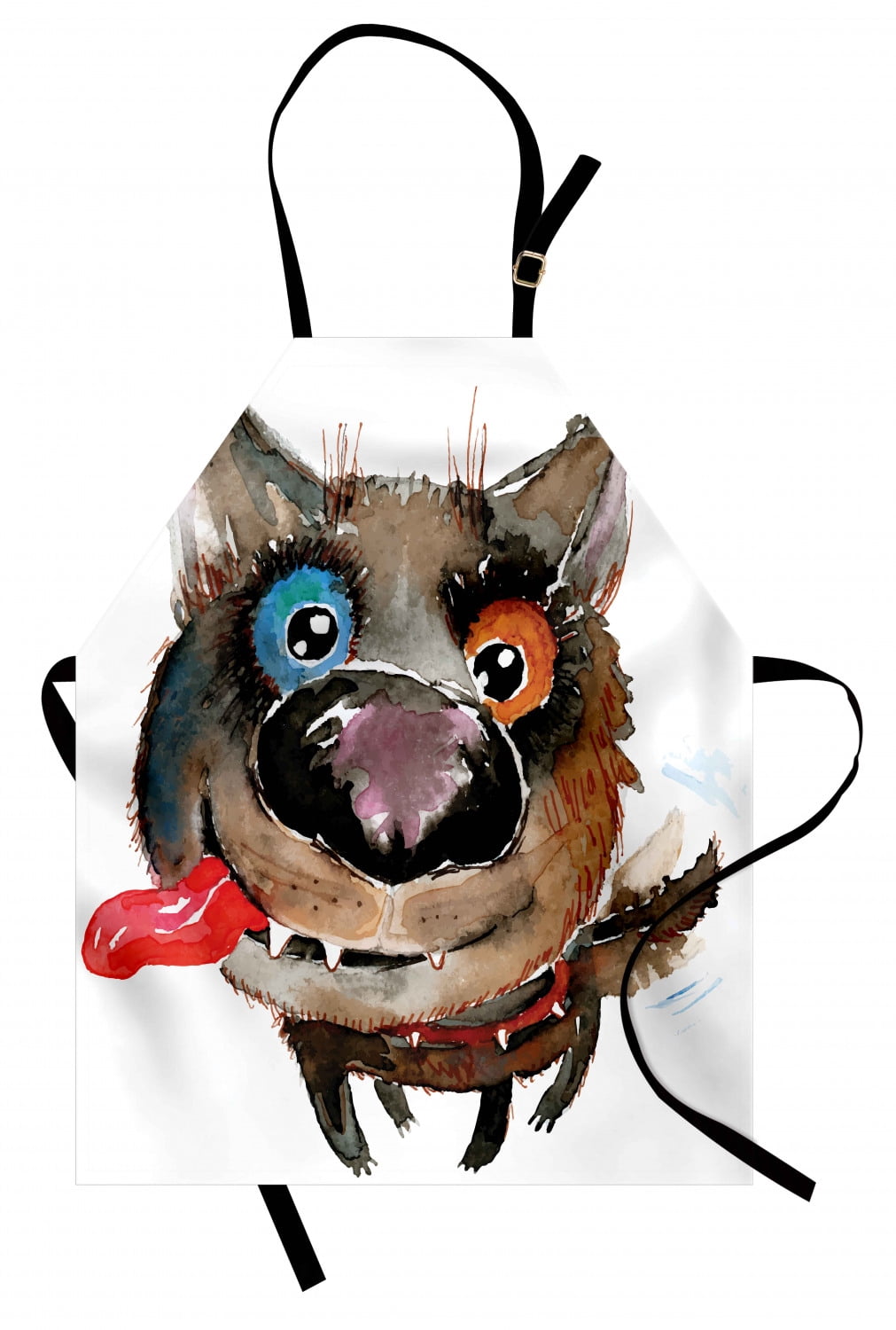 Animal Apron Funny Dog Puppy Smiling Best Companion Happy Creature ...