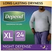 Depend Ultimate Absorbency Protection Plus Underwear for Men, Size-X ...