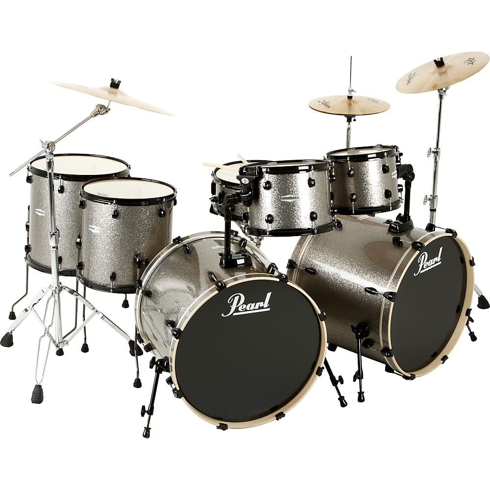 Pearl Drum Set Double Bass