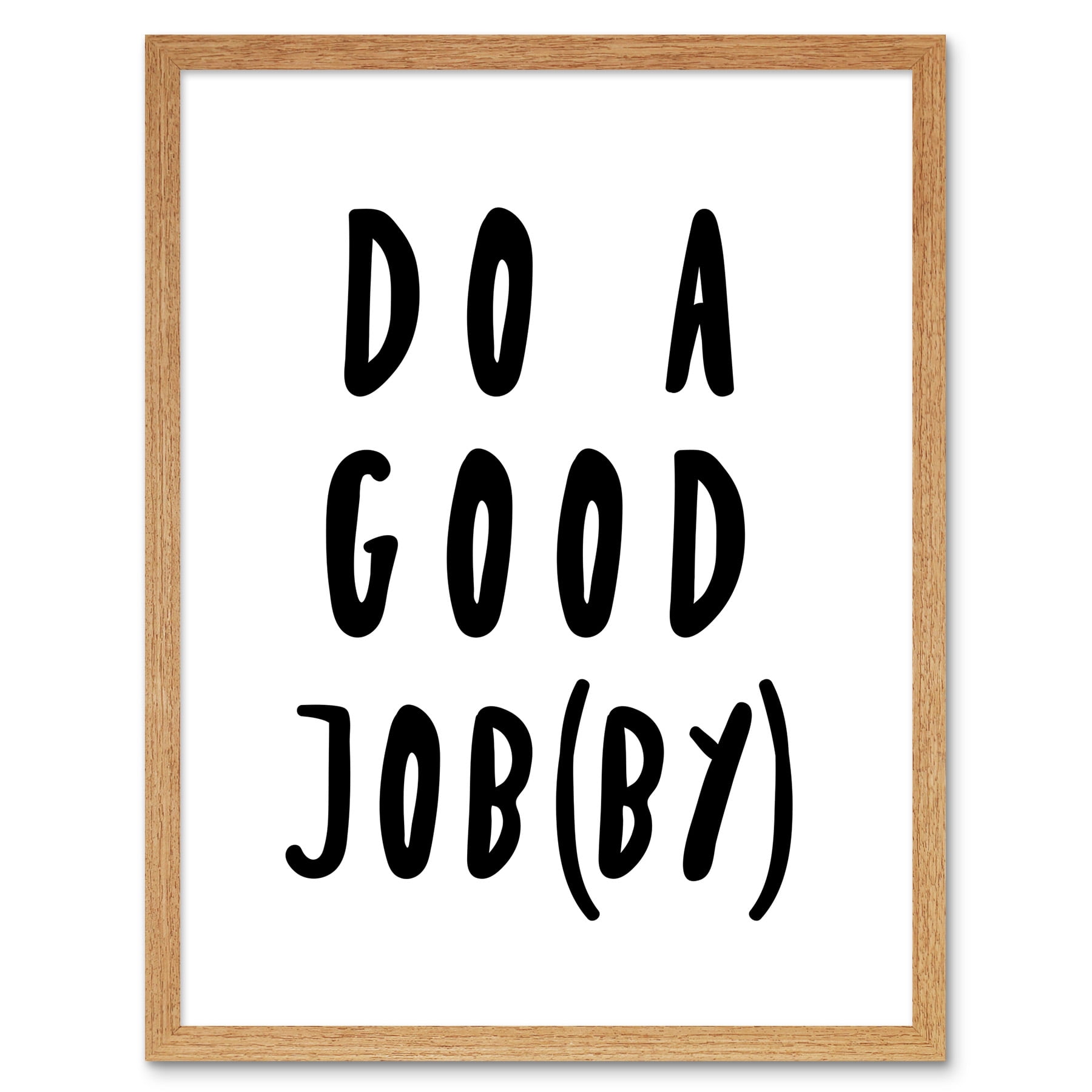 Funny Bathroom Toilet Wall Art Scottish Do A Good Jobby Art Print ...