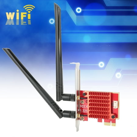 M.2 WiFi Expansion Card Adapter, 5DB High Gain Dual Frequency Antenna ...