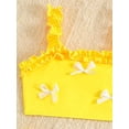 Aihuaihua Korean Style Girls Swimwear Cute Bow Ruffle Strap Sunsuit for ...