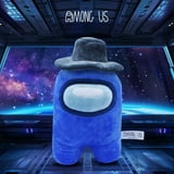 Just Toys Among Us Plush Toy, 7-Inch Blue Crewmate with Hat ...