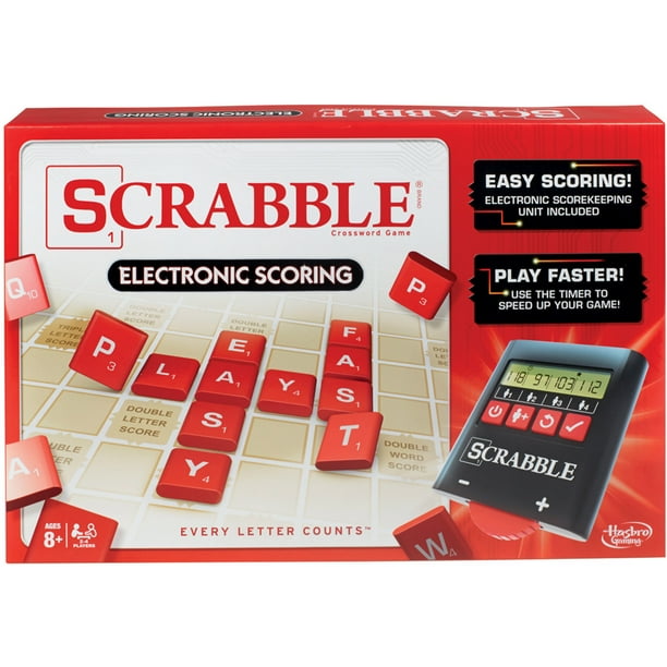 Scrabble Game (Electronic Scoring) - Walmart.com