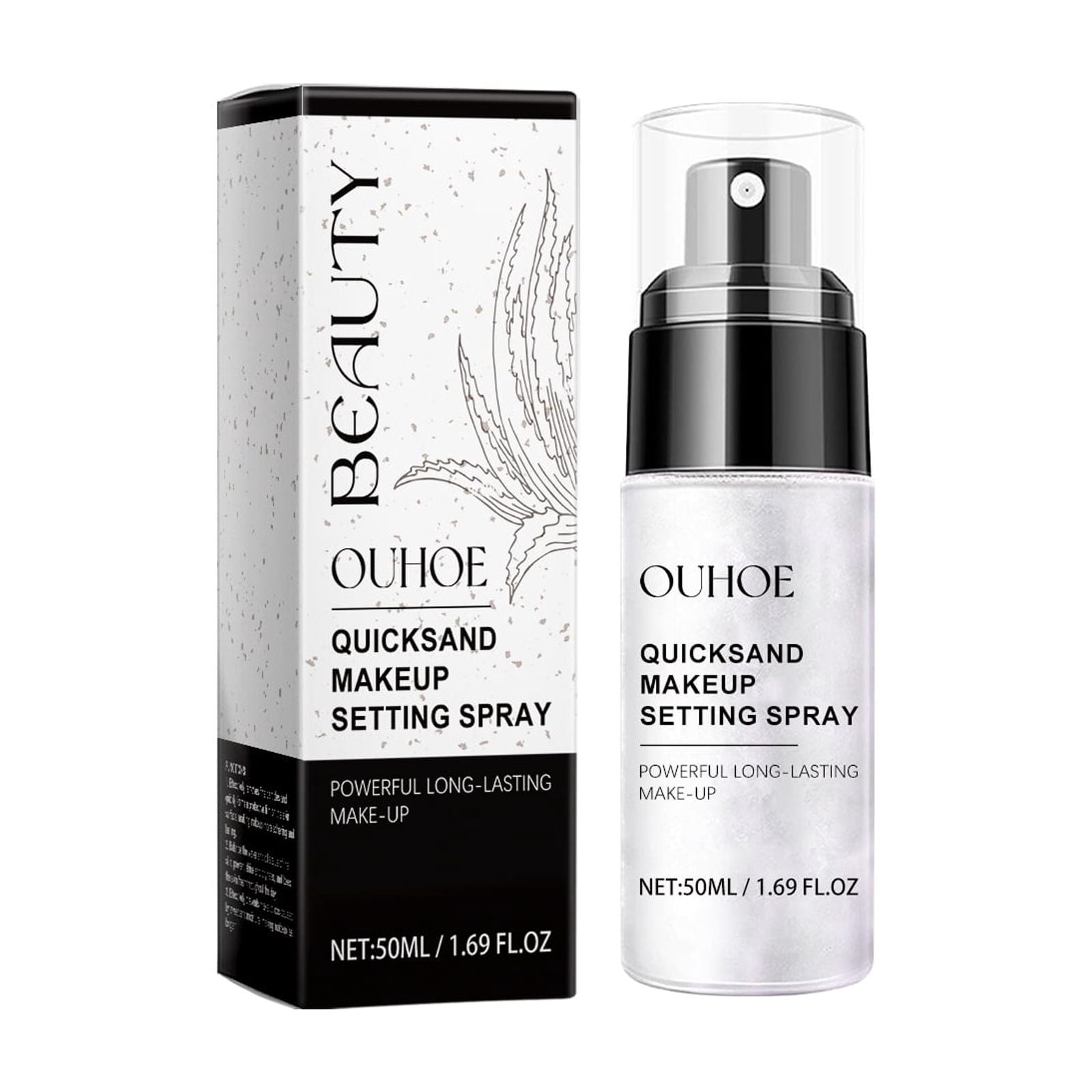 OUHOE Quicksand Setting Spray Natural Lightweight Multi-Effect Moisture ...