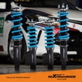Maxpeedingrods Coilovers 24 Click Damper Suspension Lowering Kit For ...