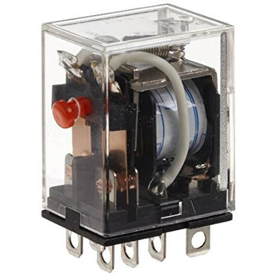 LY2I4N-AC110/120 - RELAY AC 110-120V 2P2T 10A 8P PLUGIN 10/120VAC ...