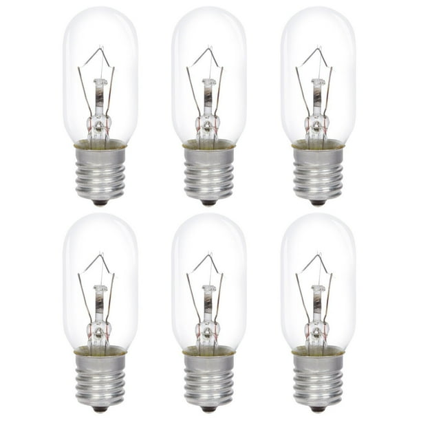 Simba Lighting Incandescent Appliance Light Bulb T8 40W E17 ...