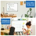 Maxtek 24x18 Magnetic Whiteboard with Movable Tray & ABS Corners ...
