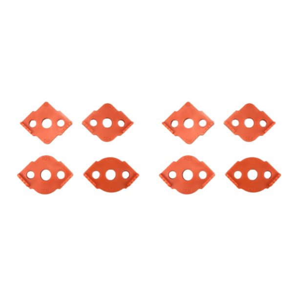 keepw 4x Router Corner for Radius Routing Corners Rounded Templates Bit ...