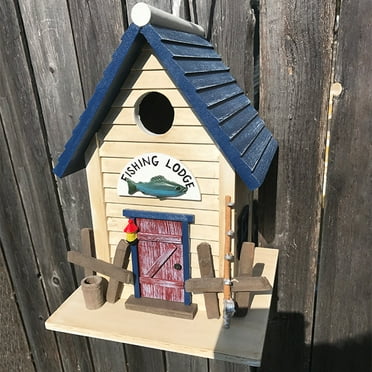 Home Bazaar Primrose Cottage Bird House - Walmart.com