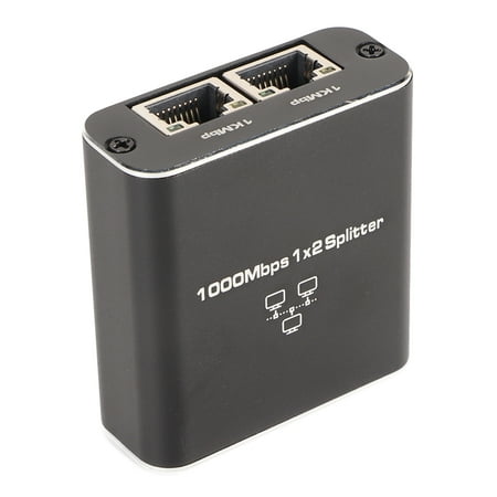 Gigabit Ethernet Splitter Ethernet Splitter RJ45 1 In 2 Out Gigabit ...
