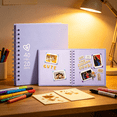 CCOCC 2026 New Scrapbook,Expandable Spiral Binding Scrapbook Album,80 ...