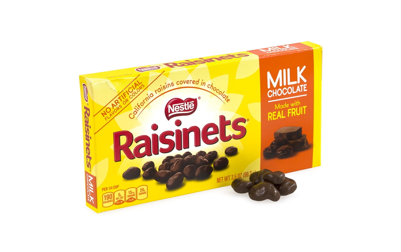 NESTLE Raisinets Boxes, 3.5 oz, 15 Count - Walmart.com
