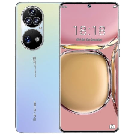 7.3 Inch P50 Smartphone 5g 6800mah 64mp Camera Unlocked Mobile Phones ...
