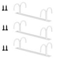 3 Sets Mugs Hooks Under Cabinet,Coffee Cups Holder,Mugs Drying Racks ... 3 Sets Mugs Hooks Under Cabinet,Coffee Cups Holder,Mugs Drying Racks ...