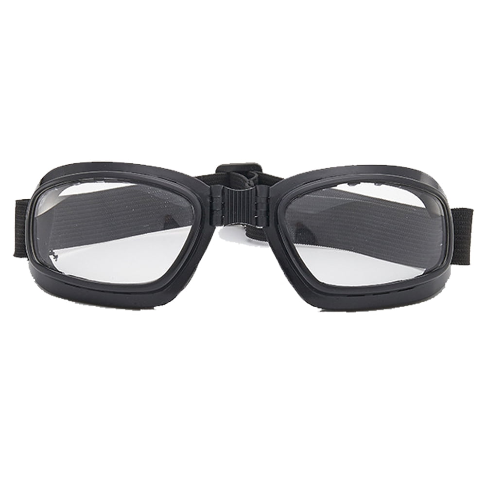 Off-road folding goggles, retro windshield glasses, motorcycle riding ...