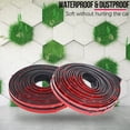 AUTOXBERT 2M/6.5FT T Shape Windshield Seal Strip Trim Car Front Rear ...