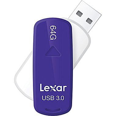 Lexar 64GB JumpDrive S33 USB 3.0 Flash Drive (Purple) | Walmart Canada