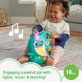 Fisher-Price Linkimals Narwhal Interactive Electronic Learning Toy for ...