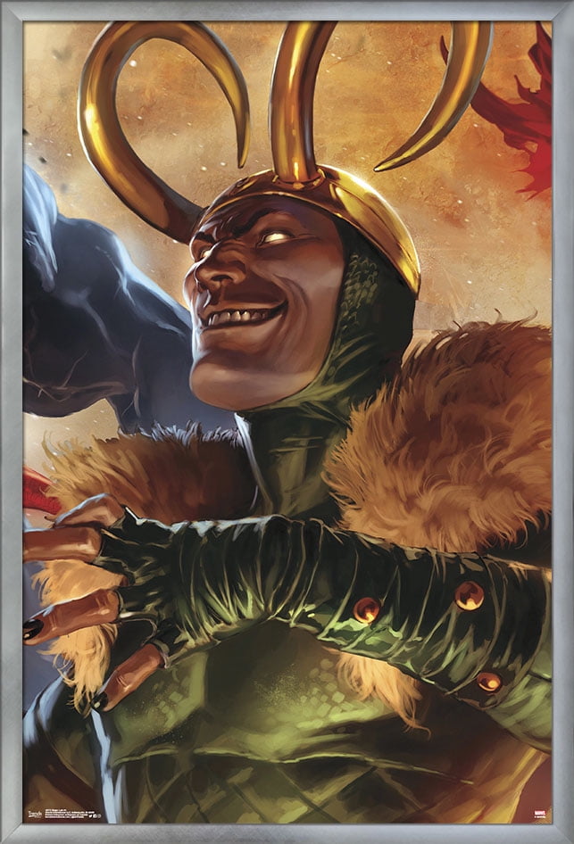 Marvel Comics - Loki - Siege Cover #1 Wall Poster, 22.375" x 34 ...