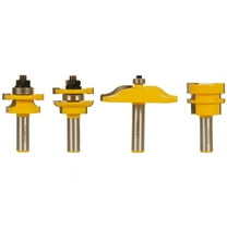 Yonico 12338q Wood Moulding Tool - 3 Bit Ogee Raised Panel Cabinet Door ...