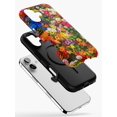 Vibrant Multicolor Mixed Flower Collage Tough iPhone Case ...