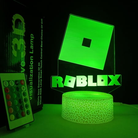Roblox 3d Night Lamp Xbox Game Anime Figure Robot Toys Led Remote ...
