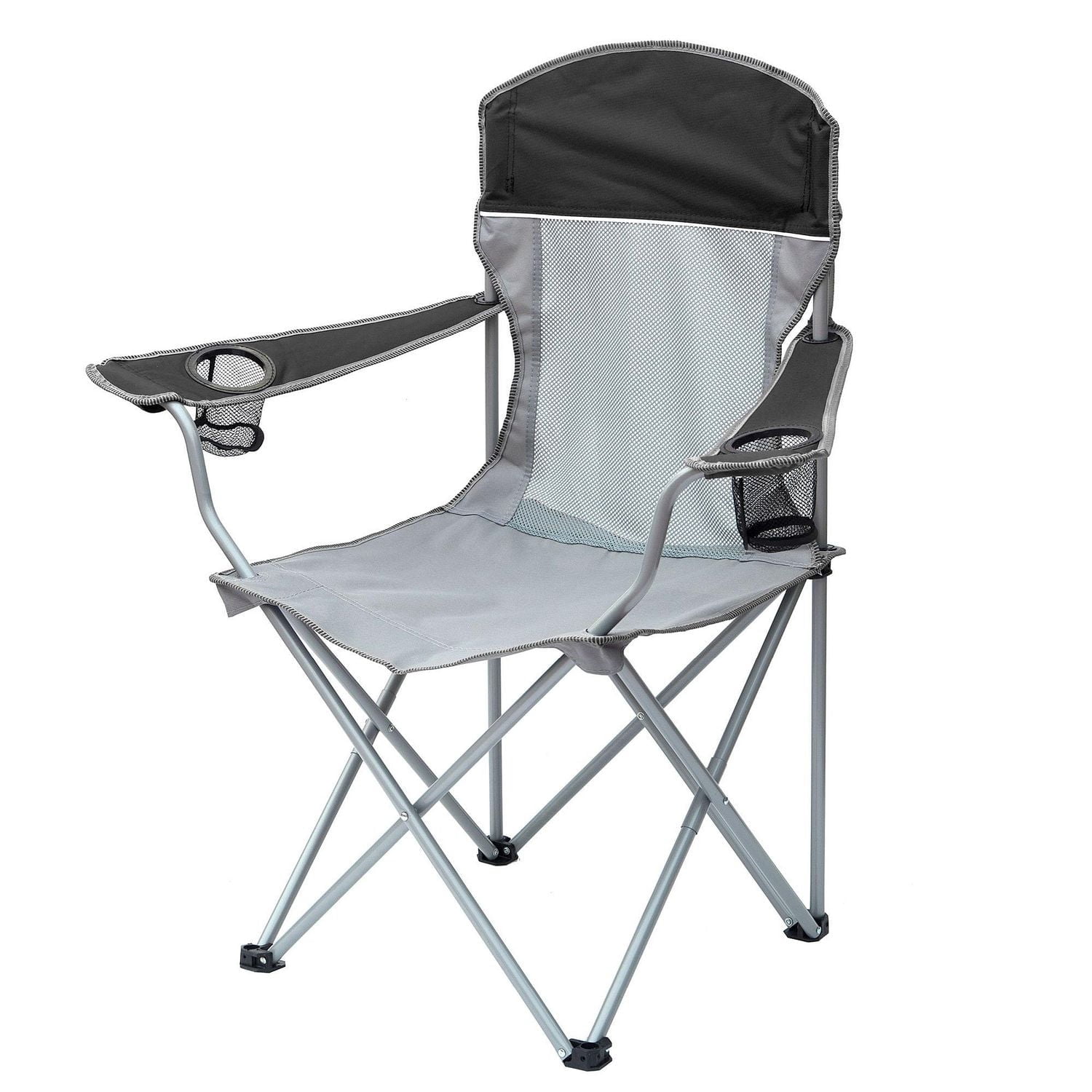 Ozark Trail Comfort Mesh Chair, Holds up to 225bs, 600D Polyester ...
