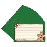 Current Gingerbread Man Kitchen Christmas Recipe Cards - 3" x 5" Matte ...