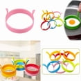 Silicone Mould for DIY Projects High- Egg Ring Set Non Stick Double ...